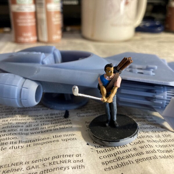 Broad Sword and the Flint (razor Crest Custom) (not Painted) - Etsy