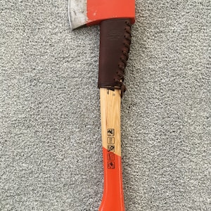Full Cover Double Bit Leather Axe Sheath - Etsy