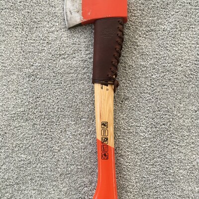 Leather & Waxed Canvas Axe Carry Case and Shoulder Bag - Etsy