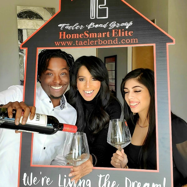 Real Estate Marketing Photo Booth Props | Realtor Selfie Frame ...