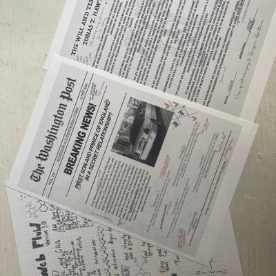 Hawthorne Family Tree: the Final Gambit Digital Poster - Etsy