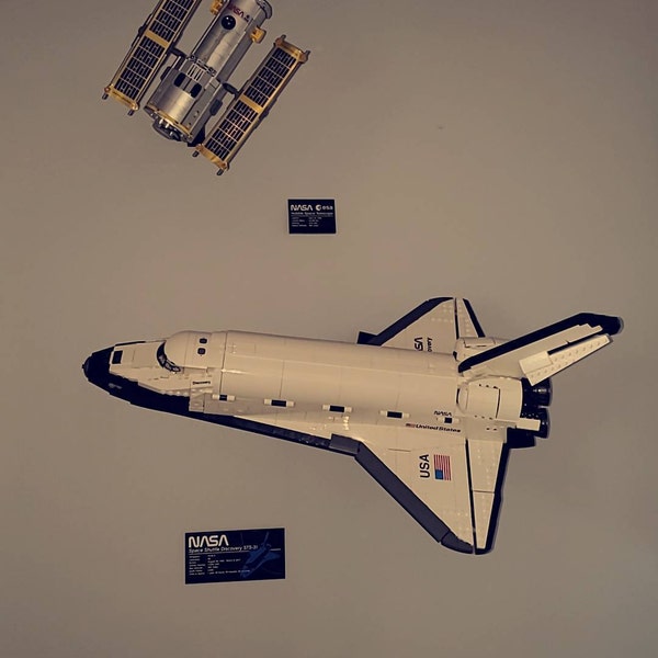 Wall Mounting Kit for Displaying Space Shuttle Discovery (10283) - Etsy