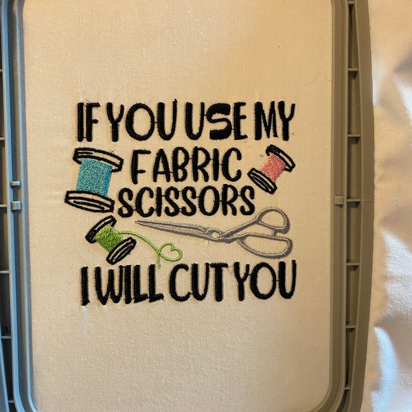 Sewing Quote Embroidery Design, Instant Digital Download for Machine ...