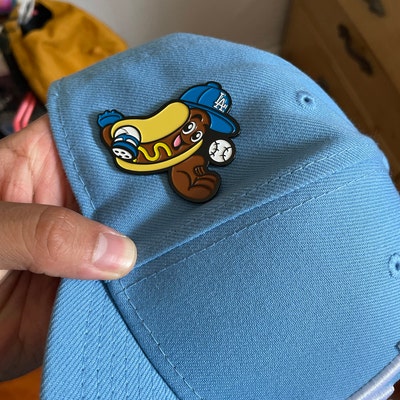 Dodger Dog Enamel Pin - Etsy