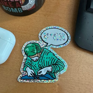 Surgeon Sticker Pack,set of 5, Surgeon Stickers,doctor Stickers ...