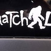 Bigfoot Sasquatch Family Vinyl Decal - Etsy