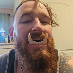 Resin Cosplay Orc Tusks Boar Double Style lower Teeth - Etsy