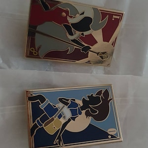 The Fool & the Magician the Owl House Inspired Tarot Card Pins - Etsy