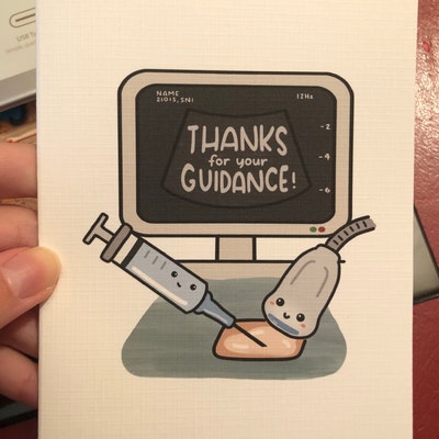 Urine Credible Thank You Card Doctor Nurse Mother's - Etsy