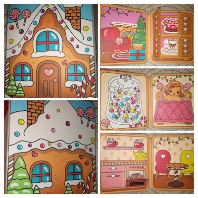 Printable Paper Doll Christmas Paper Doll Dress up Paper Doll Winter ...