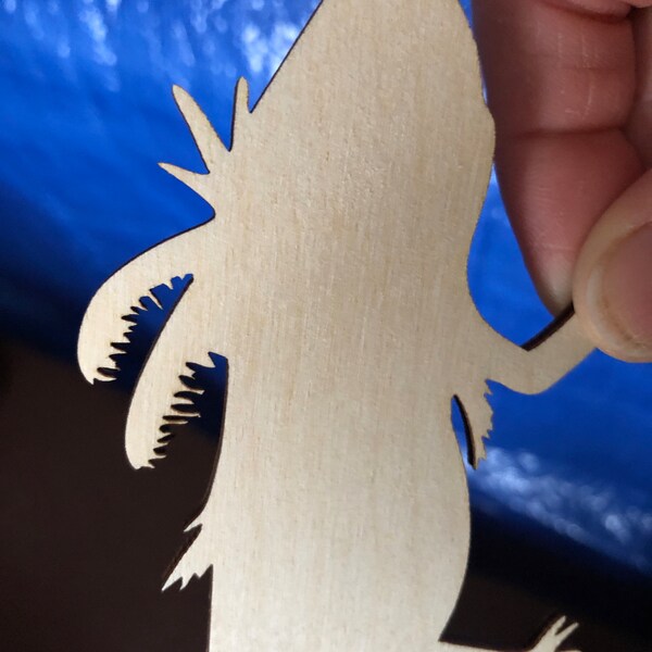 Axolotl - Laser Cut Unfinished Wood Cutout Craft Shapes - Etsy