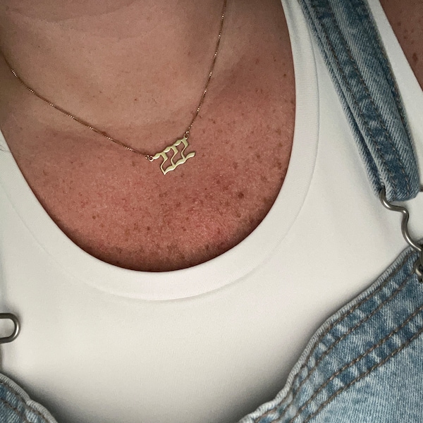 Angel Numbers, Angel Number Necklace, Angel Number Necklace ...