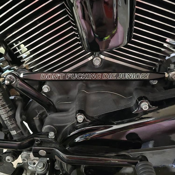 Custom Harley Davidson Shift Rod Engraved Linkage One of a Kind ...
