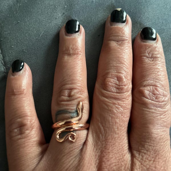 Sadhguru Ring - Consecrated Isha Copper Snake Ring - Sadguru Ring Isha ...