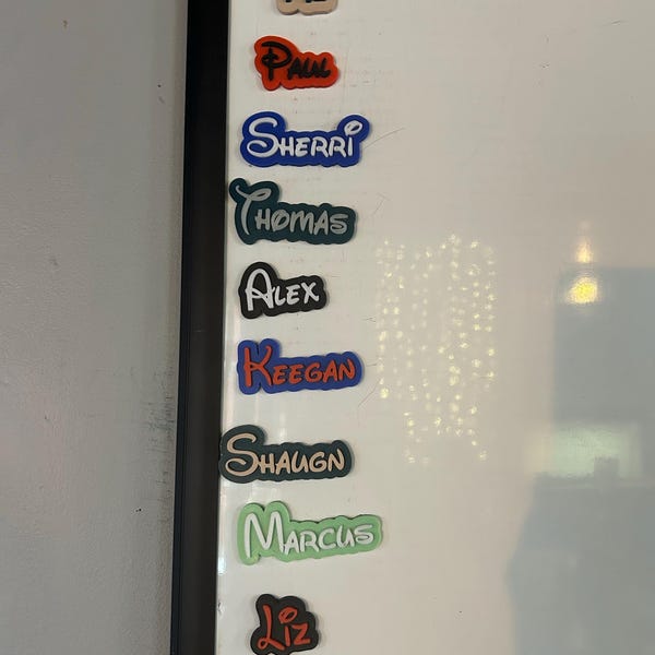 Family Gift Personalized Fridge Magnets, Locker Magnet, Mailbox Tag ...