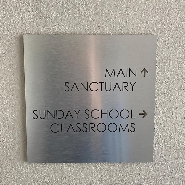 Exit Stairs Sign With Grade 2 Braille and Tactile Text. ADA Compliant ...