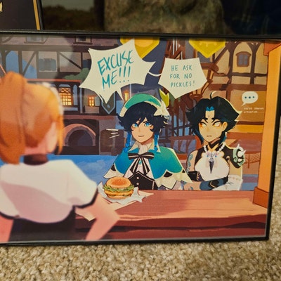 HADES Thanzag Royal Dance Print - Etsy