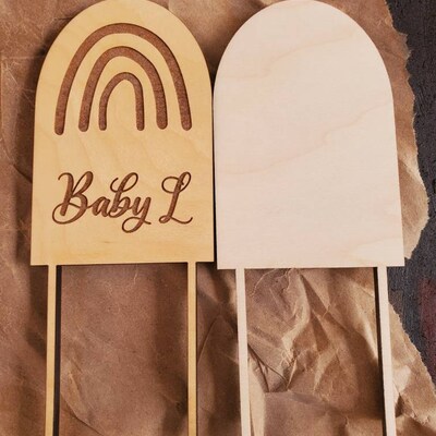 Arch Cake Topper Template SVG Boho Wedding, Baby, Bridal Shower Chiara ...