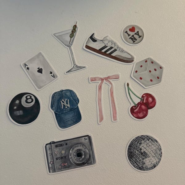 The Pinterest Girl Sticker Pack Waterproof Stickers Laptop Stickers ...