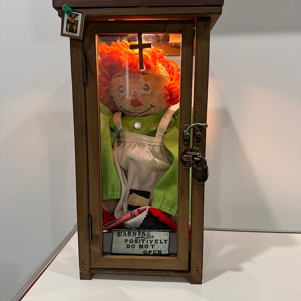 Annabelle Doll Box A Case for Your Vintage Raggedy Ann Doll or Haunted ...