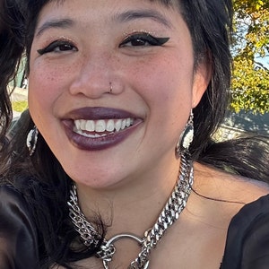 Raven Skull Handmade Chunky Chainmail Viking Goth Punk Choker - Etsy