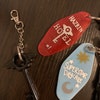 Hazbin Hotel Key Chain Hazbin Hotel Room Key - Etsy Canada
