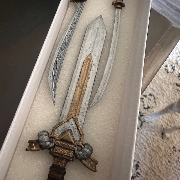 3D Printed Sword Bookmark: Fantasy Katana, Spartan, Medieval Gift - Etsy