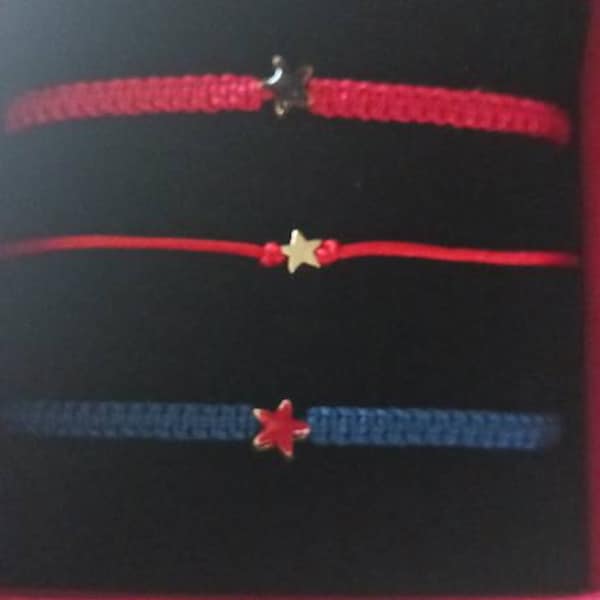 Set of 2 Matching Star Bracelets for Couples and Friendships | best ...