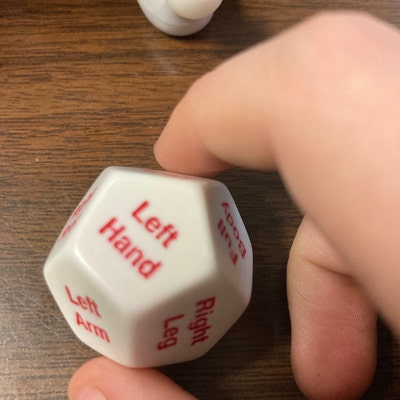 Hit Location D12 twelve Sided Die Dice Critical Fumble 28MM RPG Tool ...