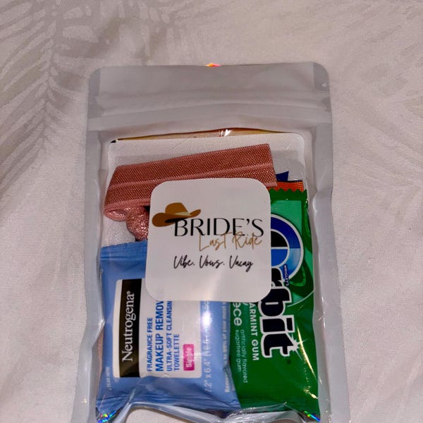 Bachelorette Hangover Kit: Girls Trip Survival Favors - Etsy