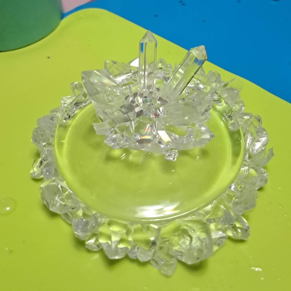 Crystal Cluster Tray - Unique Resin Mold - Works Great With Resin ...