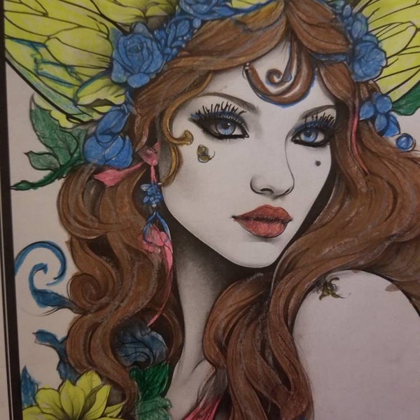 Boho Girls Coloring Pages, 16 Digital Downloads, Beautiful Portraits ...