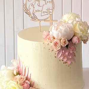 Wedding Logo Cake Topper Monogram Cake Topper Mr Mrs Cake - Etsy