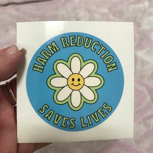 Harm Reduction Saves Lives Sticker Addiction Recovery Bumper Sticker - Etsy