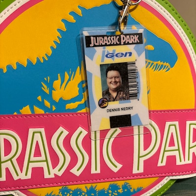 Jurassic Park Ingen ID Badges - Etsy