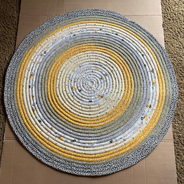 Colossal Round Rug (PDF Pattern) - Etsy