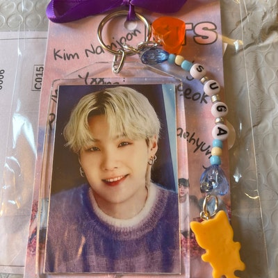 BTS Inspired Double Sided Bias Keychains, Kpop Keychains, K-pop Bias ...