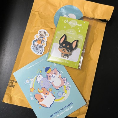 Chihuahua black and Tan Chi Pin - Etsy