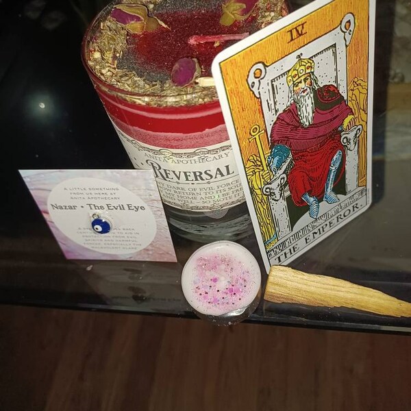 Reversal ~ Hoodoo Reverse Candle, Witches Spell Candle, Spell Candle ...
