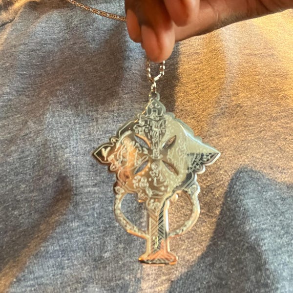 Stations of the Cross, Etched in Stainess Steel on Chain Unique Design ...