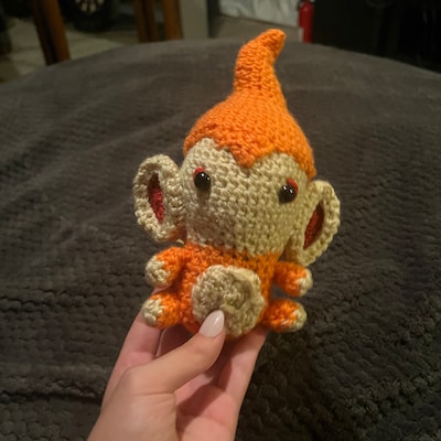 Chimchar Amigurumi Crochet Pattern - Etsy