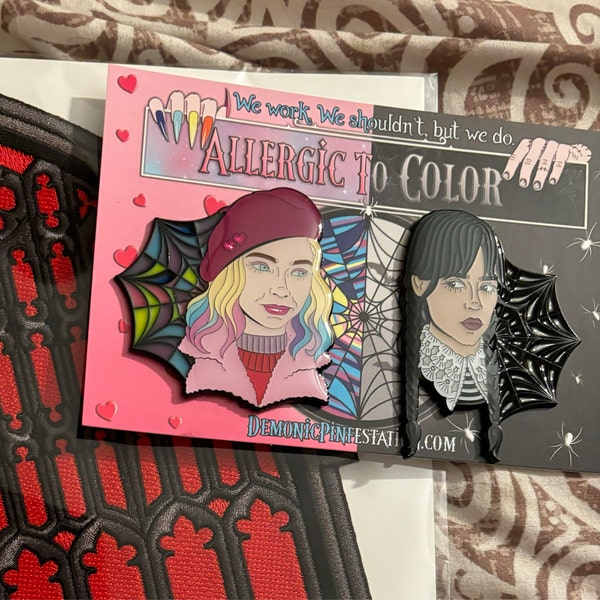 Dead Inside Casket Moving Enamel Pin Cemetery Funeral Mortuary Science ...