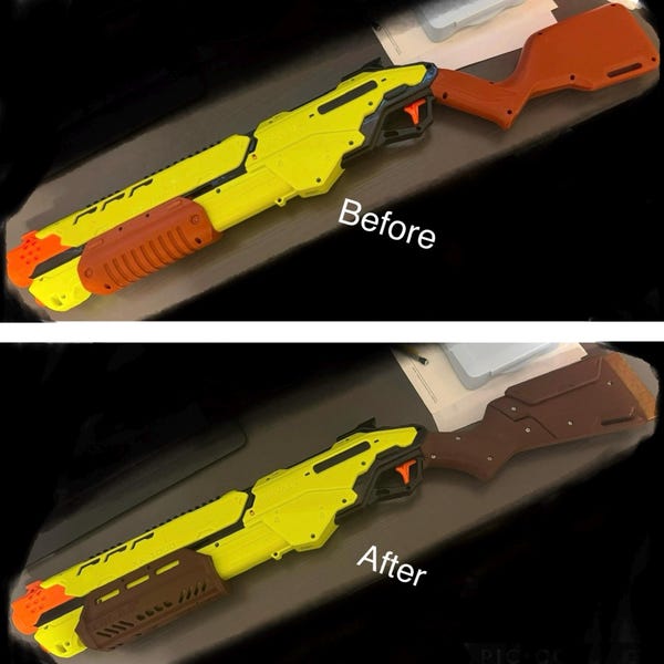 Nerf Rival Saturn Pump Kit - Etsy