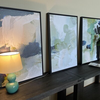 Large Abstract Painting Large Modern Wall Art Beige Art - Etsy UK