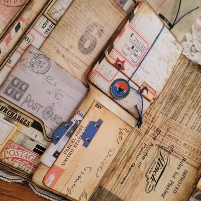 Vintage Style Plain Labels DIGI19 48 - Etsy