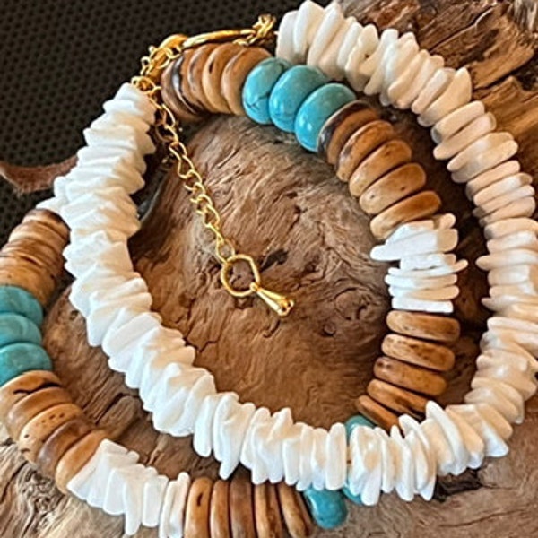 Puka Shell, 6mm Natural Puka Shell Beads, 16 Strand Long. - Etsy