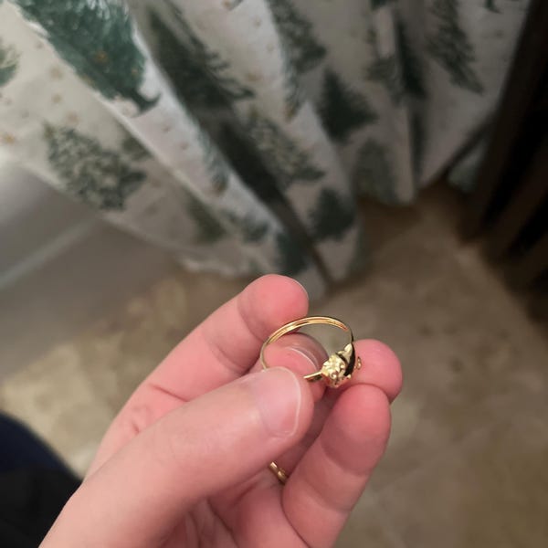 14K Tree of Life Signet Ring - Etsy