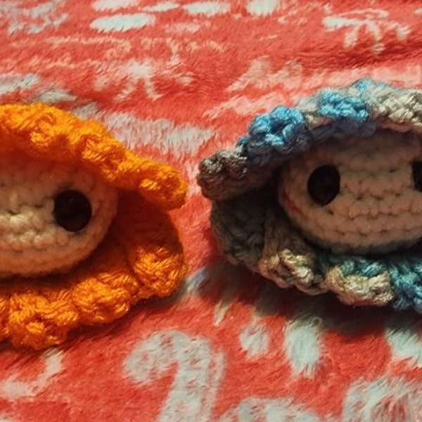 Mussel No Sew Crochet Pattern, No Sew Amigurumi Crochet Patterns ...