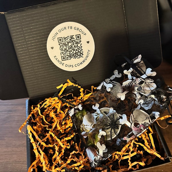 Custom QR Code Package Sticker, Custom Text Stickers, Business Stickers ...