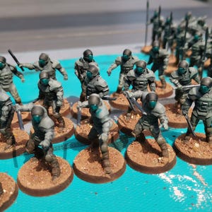 Ratmen Militia Stl File Pack DND Stl Files D and D Minis Opr Ratmen D&D ...